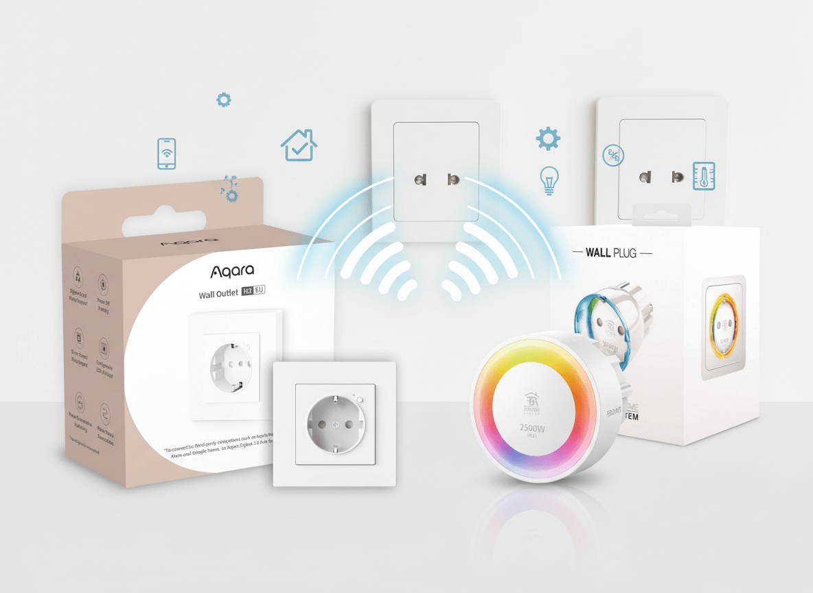 Zigbee Aqara Wall Outlet H2 vs Z-Wave Fibaro Wall Plug: Built-In Socke ...