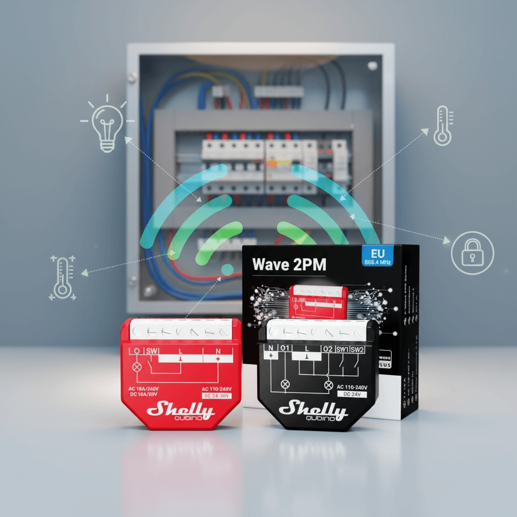 Shelly Qubino Z-Wave 1PM vs 2PM: Single vs Dual Channel Smart Switch S ...