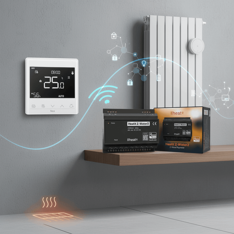 Nice Warm Control vs Heatit Z-Water 2: Choosing the Right Z-Wave Heati – Vesternet