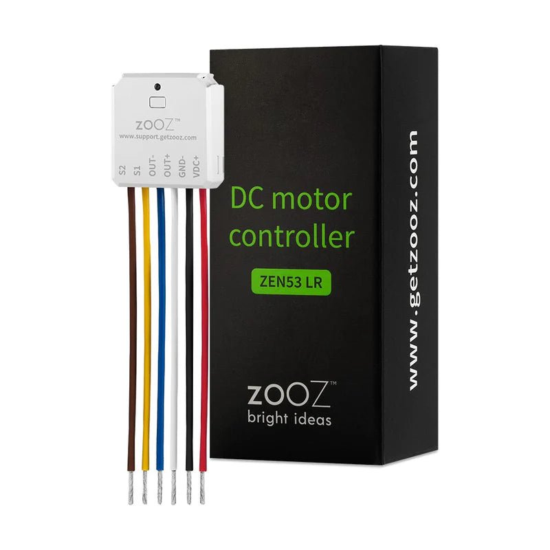 Z-Wave Zooz DC motors controller – Vesternet